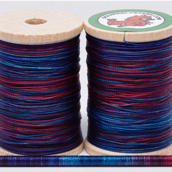 Binary Star, hand-dyed bassoon and oboe reed thread. FF Nylon- 100 Yds – A.Lakota Reeds